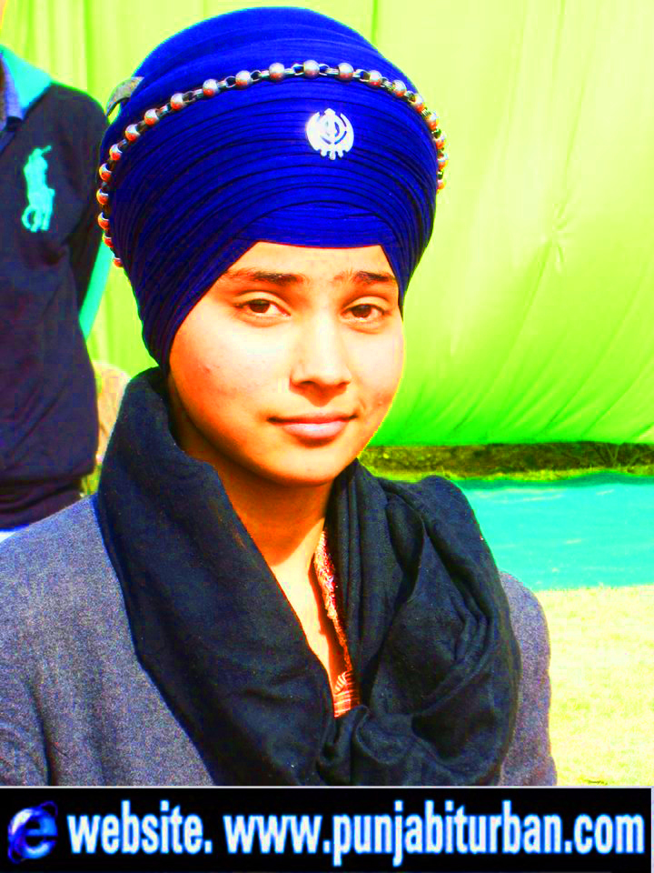 Punjabi Turban: DASTAR FOR WOMEN