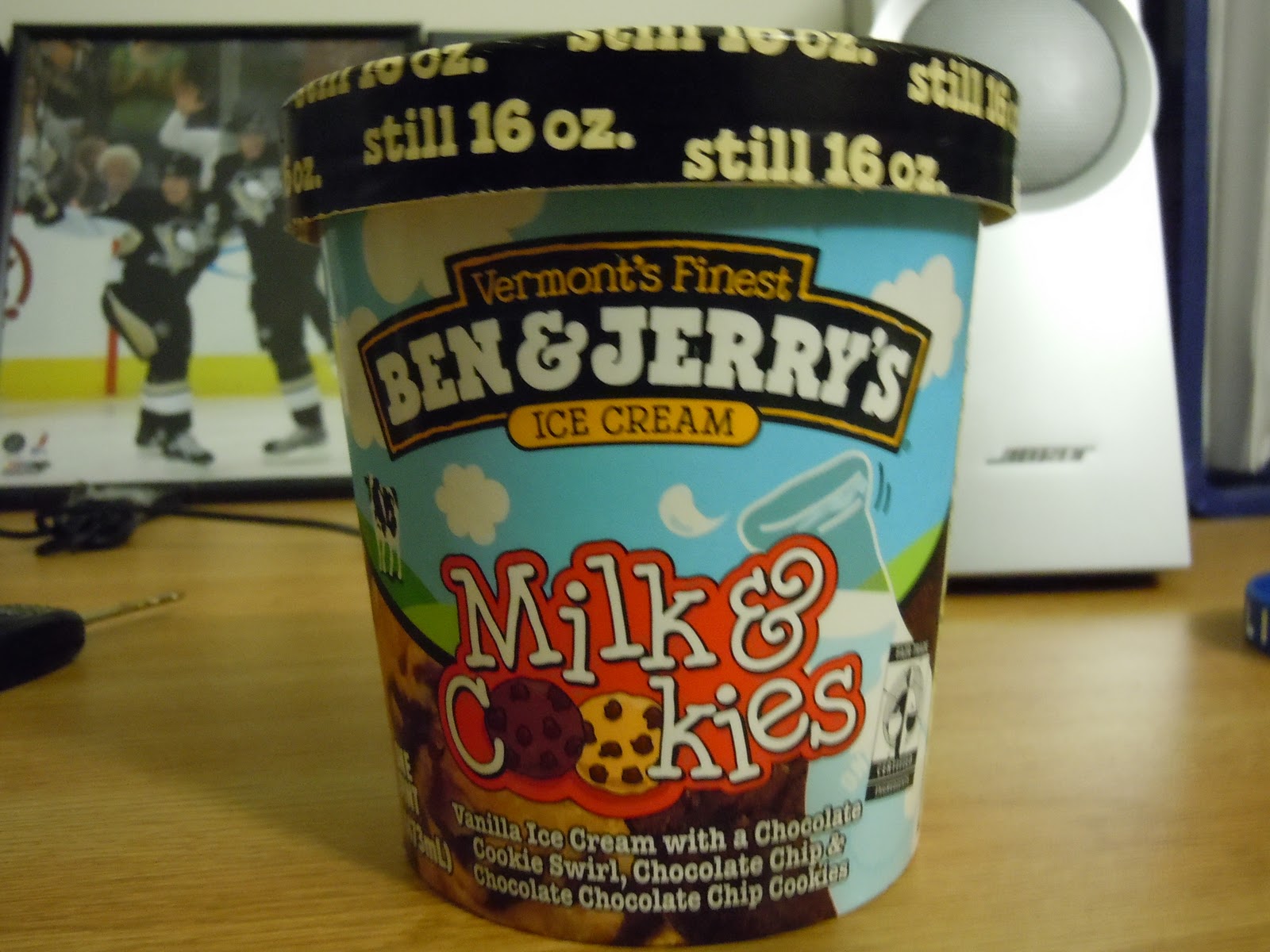 Eating Every Ben and Jerry's Ice Cream Flavor: Milk and Cookies!!!!