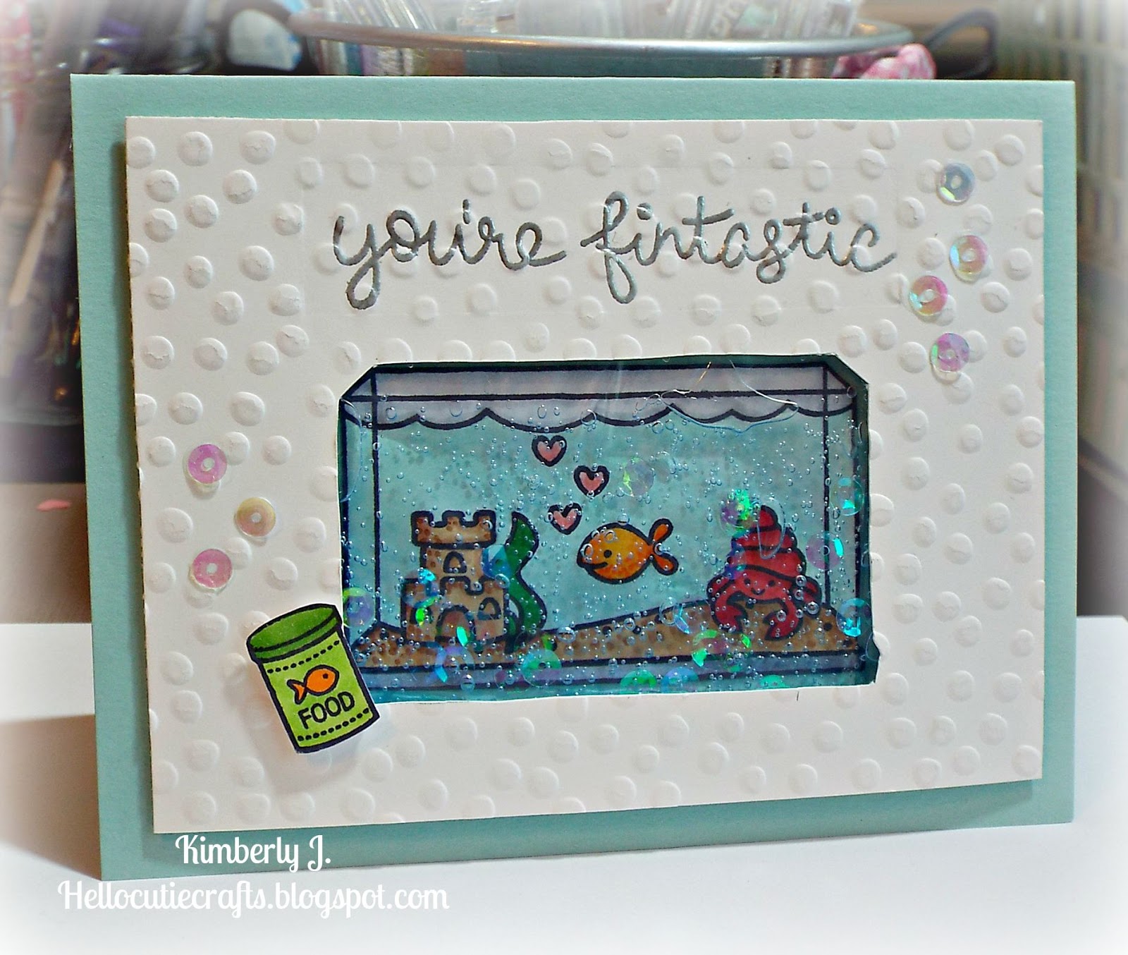 Kimberly's Crafty Spot: Card Harmony- Fintastic Friends