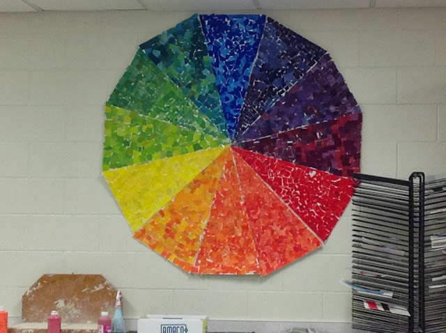 Mrs. Art Miller: Jr. High Giant Color Wheel