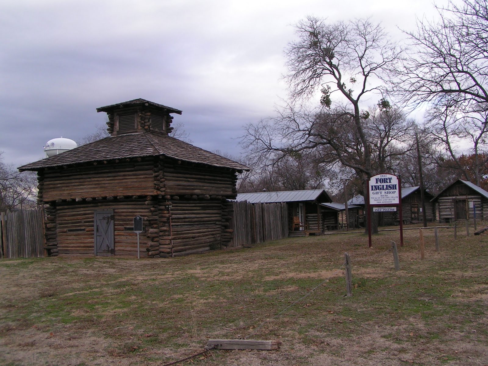 View from the Passenger Window: Fort Inglish Historical Park, Bonham, TX