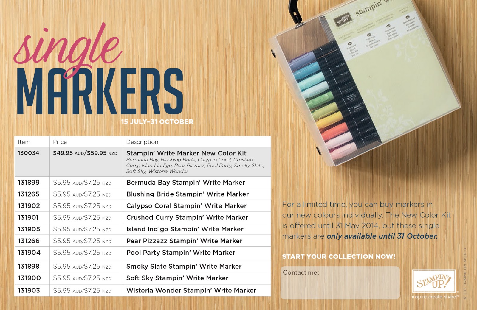 colour me happy: Update your Stampin' Write marker collection