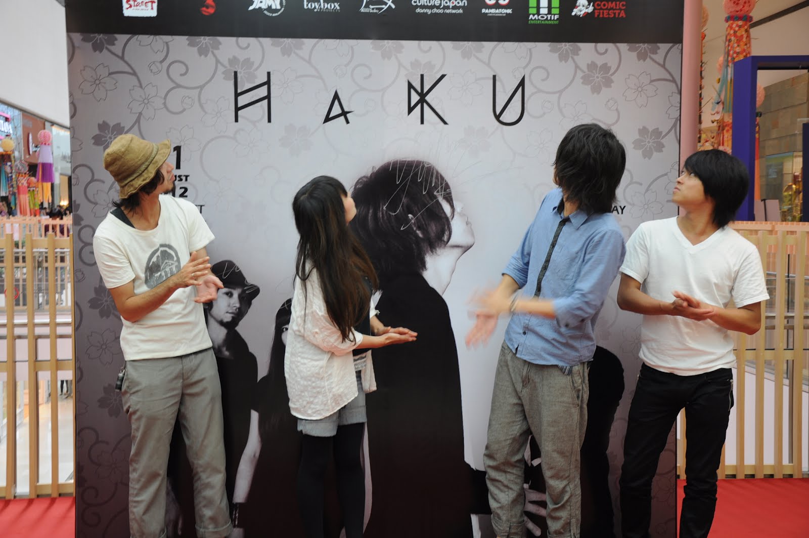 バン二★大好き: HaKU MEET THE FANS session @ Pavilion