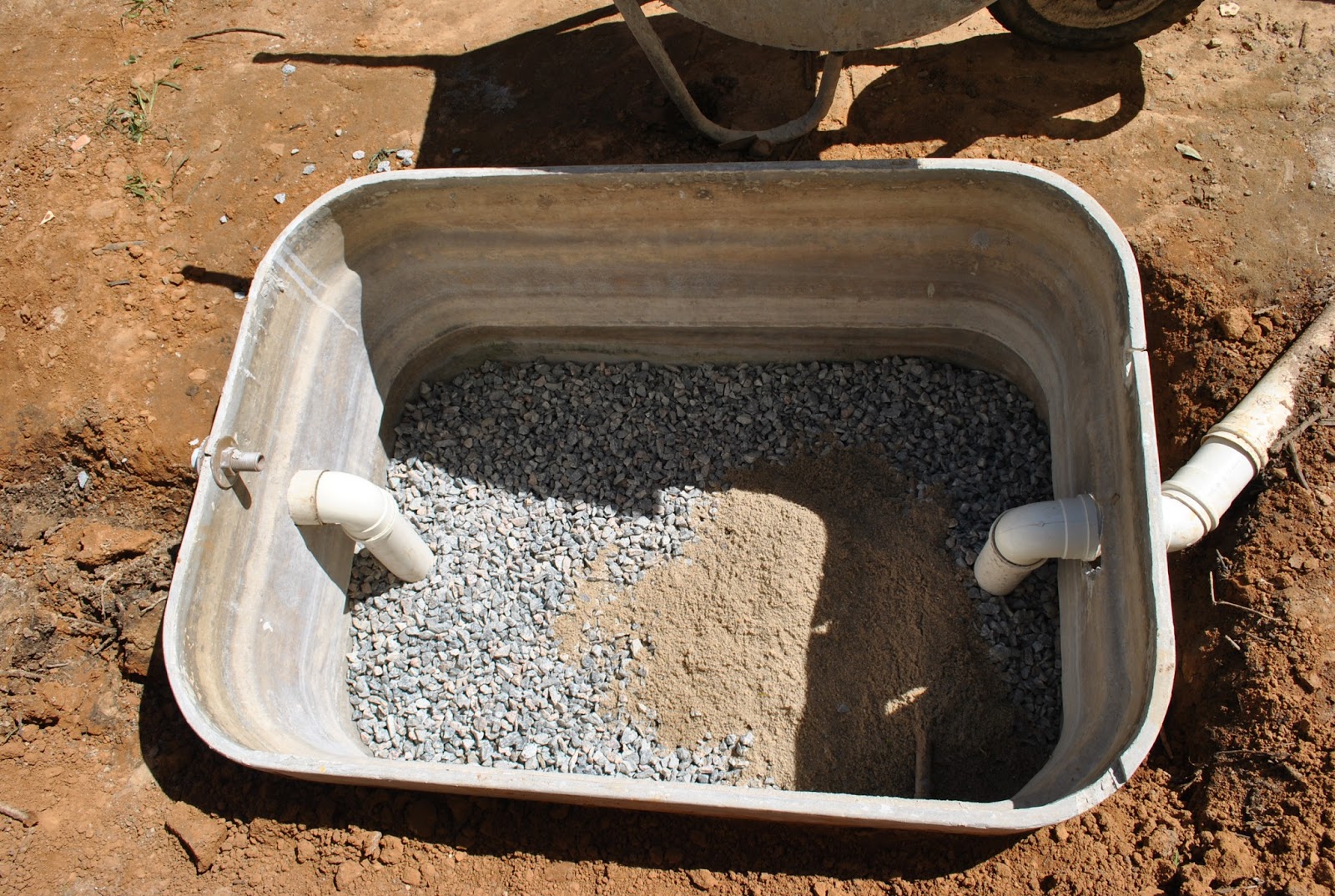 Filtro biológico para tratamento água cinza. ~ CasaVerde