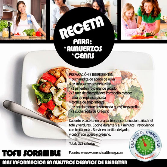 100% BIENESTAR =: ¿Quieres probar una receta con tofu? No te pierdas ...