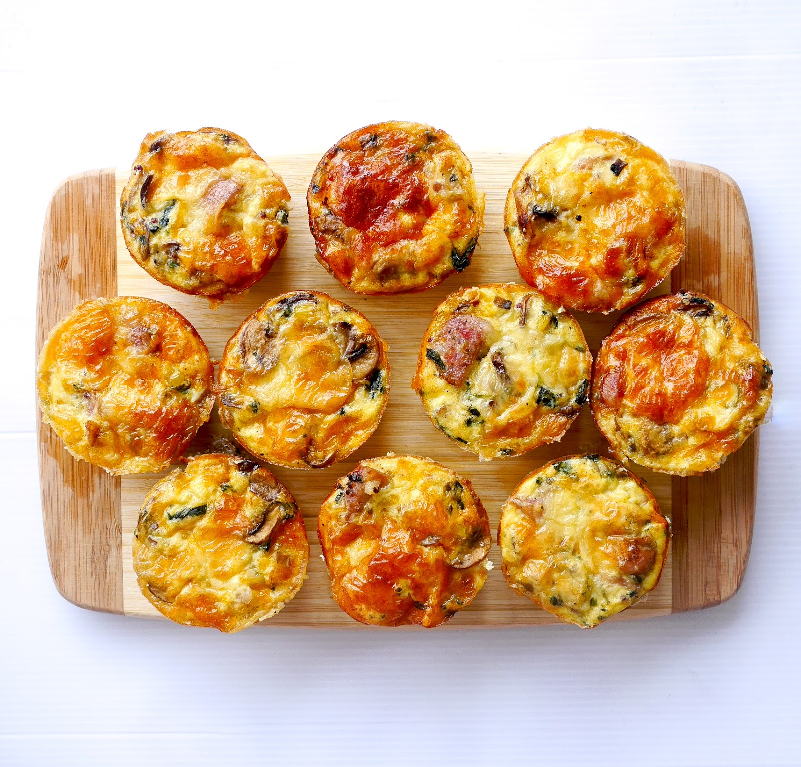 yellowfingers: {Recipe} Mini Crustless Quinoa Quiche