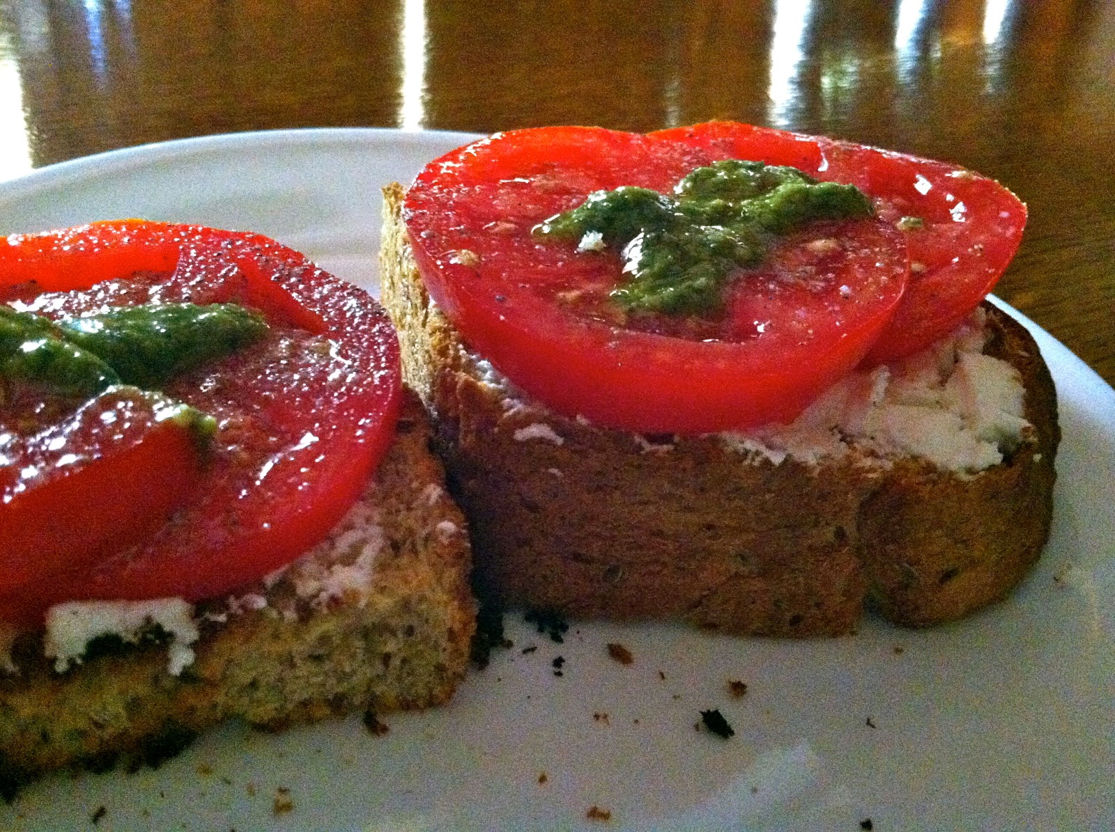 Husband Tested Recipes From Alice's Kitchen: Tasty Tomato Snack/Appetizer