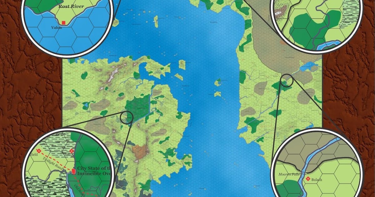 Bat in the Attic: The first five maps and guidebook for the Wilderlands ...