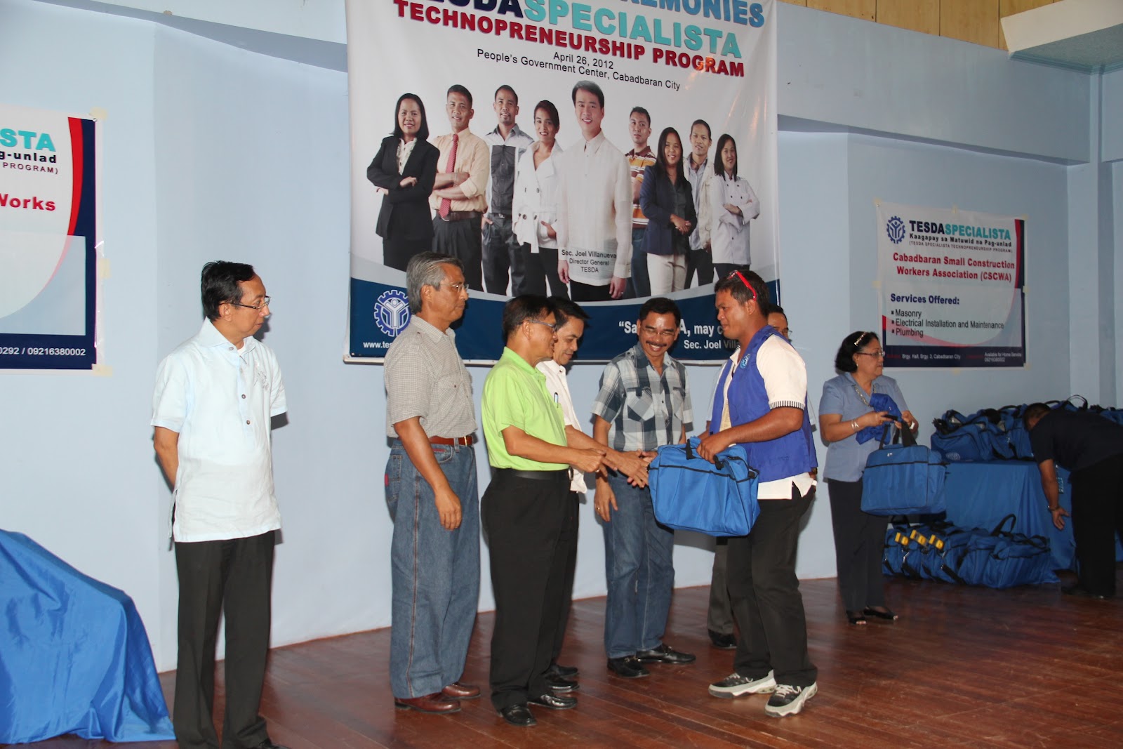 .: Launching of TESDA Specialista Technopreneurship Program (TSTP) held ...