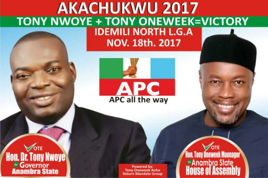 Tony One Week Defends Himself, Says He Never Stole Tony Nwoye's ...