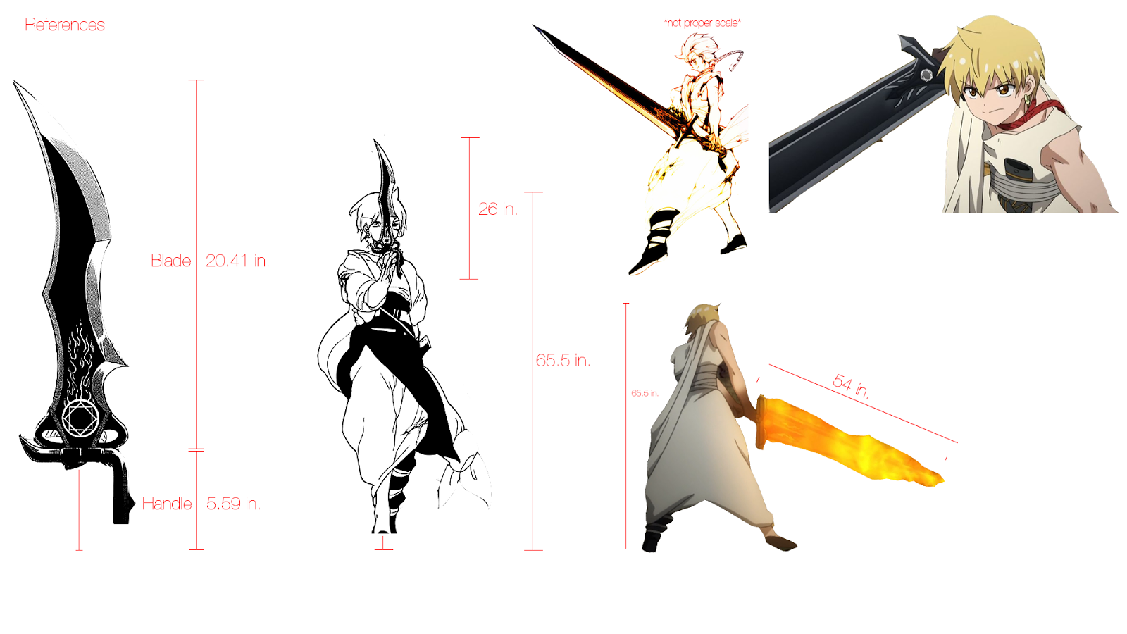 TareTareTare: My First Cosplay Prop: Amon's Blade (Magi: Kingdom of Magic)