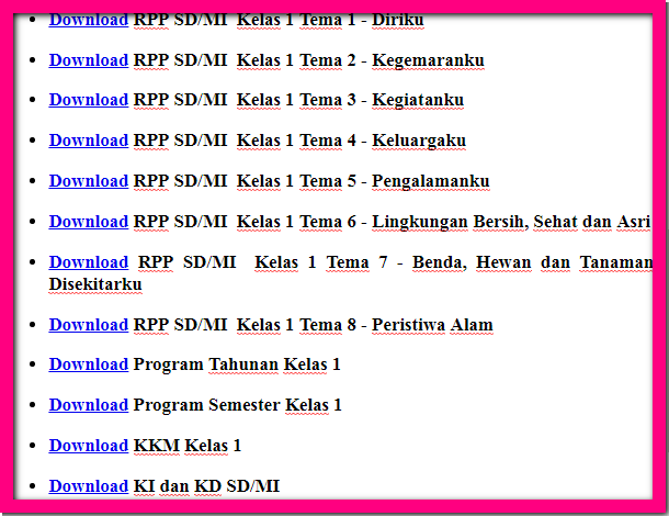 Administrasi Sekolah SD, Mi, SMP, MTs, SMA, MA, SMK