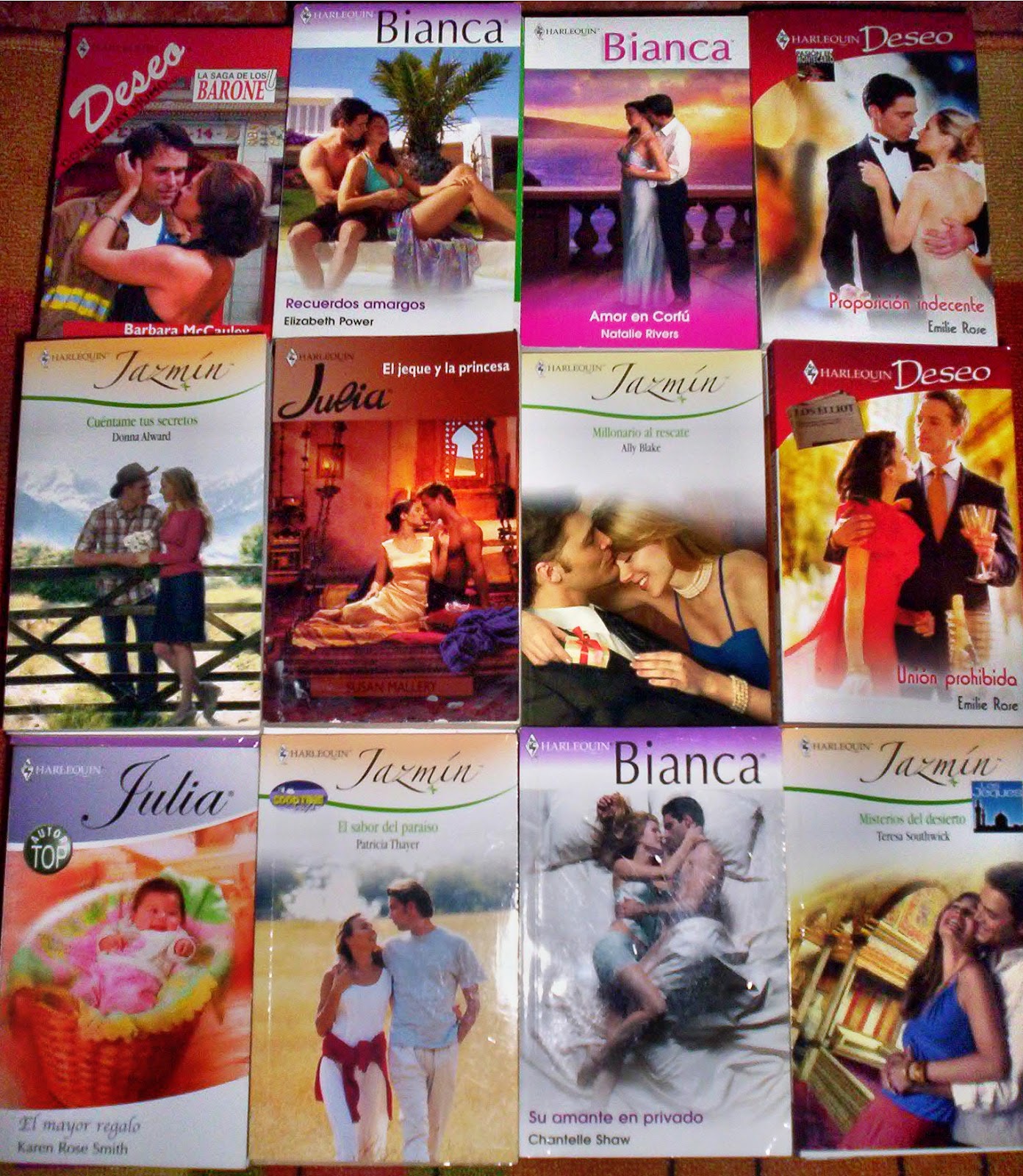 La Biblioteca Romántica Vendo Novelas Harlequin A 15€ Cada Una
