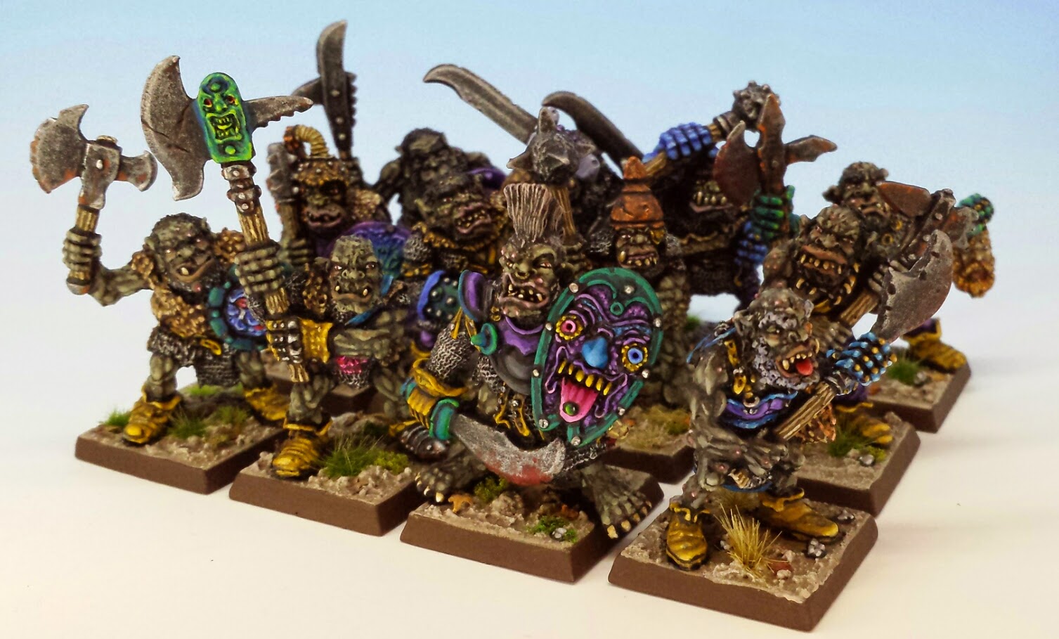 Oldenhammer in Toronto: Bob Olley's Black Orcs: the best of Iron Claw ...