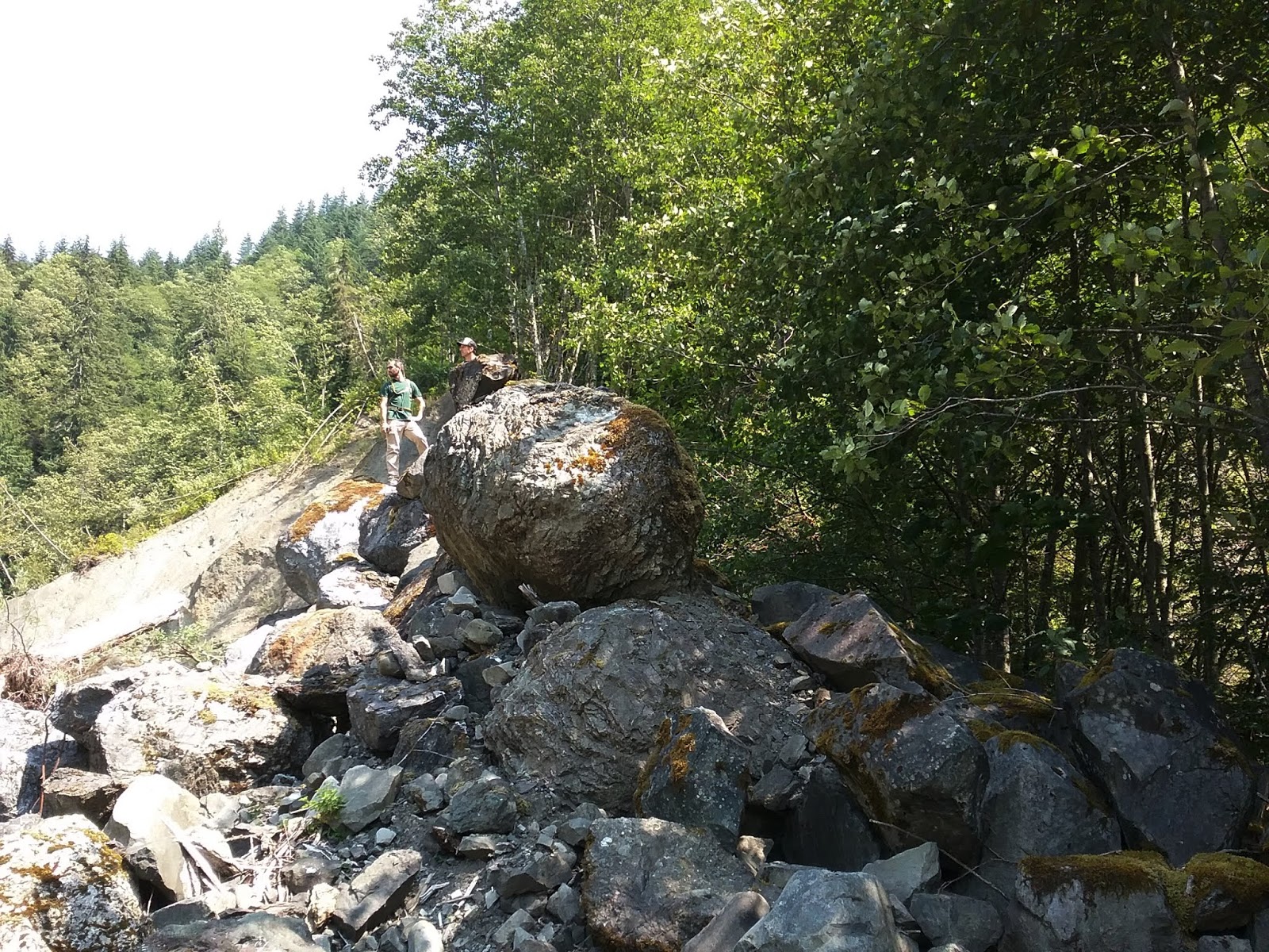 Reading the Washington Landscape: Slides in Canyon Creek Visit