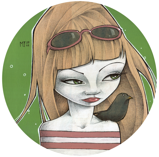 Pinzellades al món: Joves actuals: il·lustracions d'Emma Ferrarro -Mef-