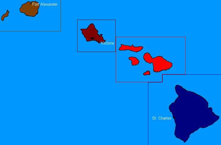 An Alternate History of the Netherlands (and more): Hawaii Partitioned