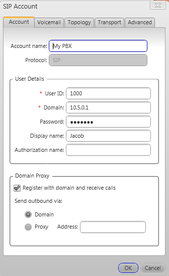 ETS SC: Free PBX - Web GUI - Setup/Extension Setup