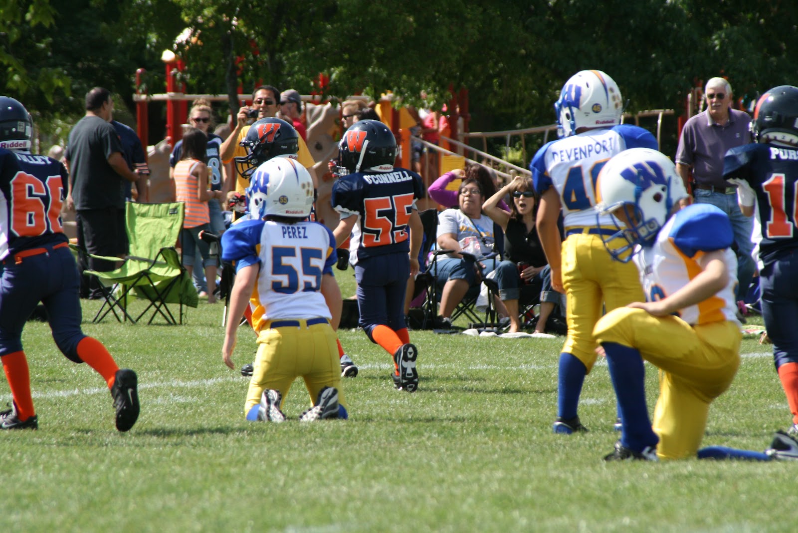 Wheaton Rams Team Black 73lbs: Wheaton Bowl vs. Warren