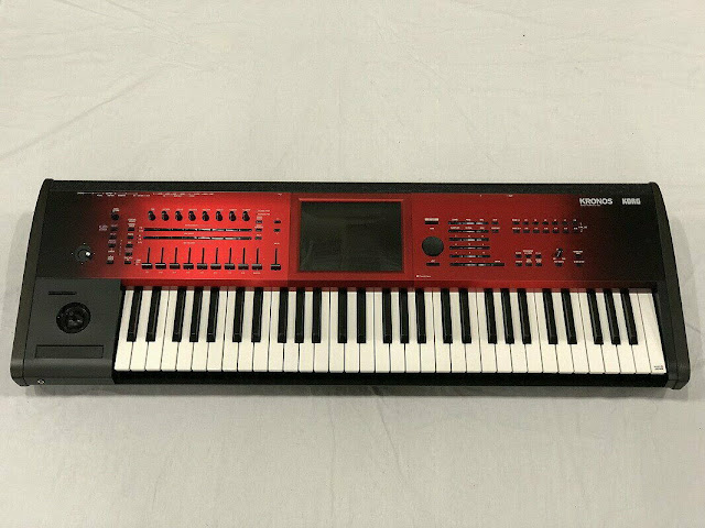 MATRIXSYNTH: Gradient Red KORG KRONOS 2 61 SE Special Edition