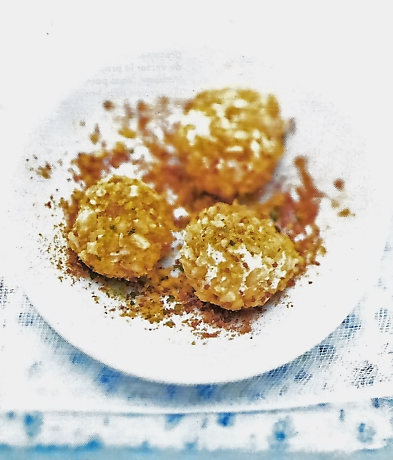 Les petites et grandes gourmandises de Zem.: Boulettes de chèvre aux ...