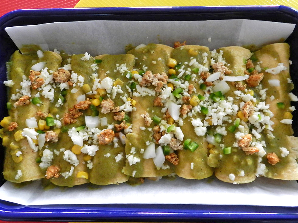 JET Jewelry on Etsy Team: Wednesday Kitchen - Green Enchiladas
