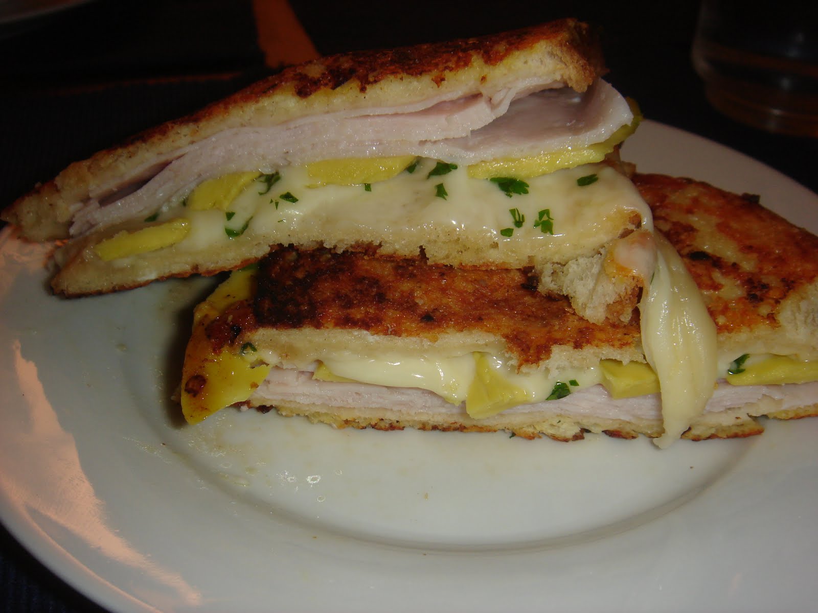 Golden gate grilled cheese