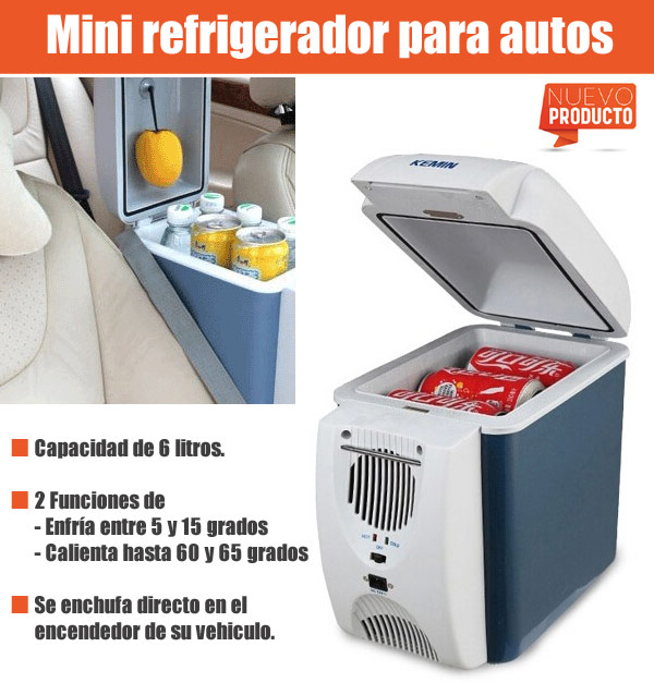 APART BOUTIQUE BELLAS ARTES: Mini refrigerador para autos