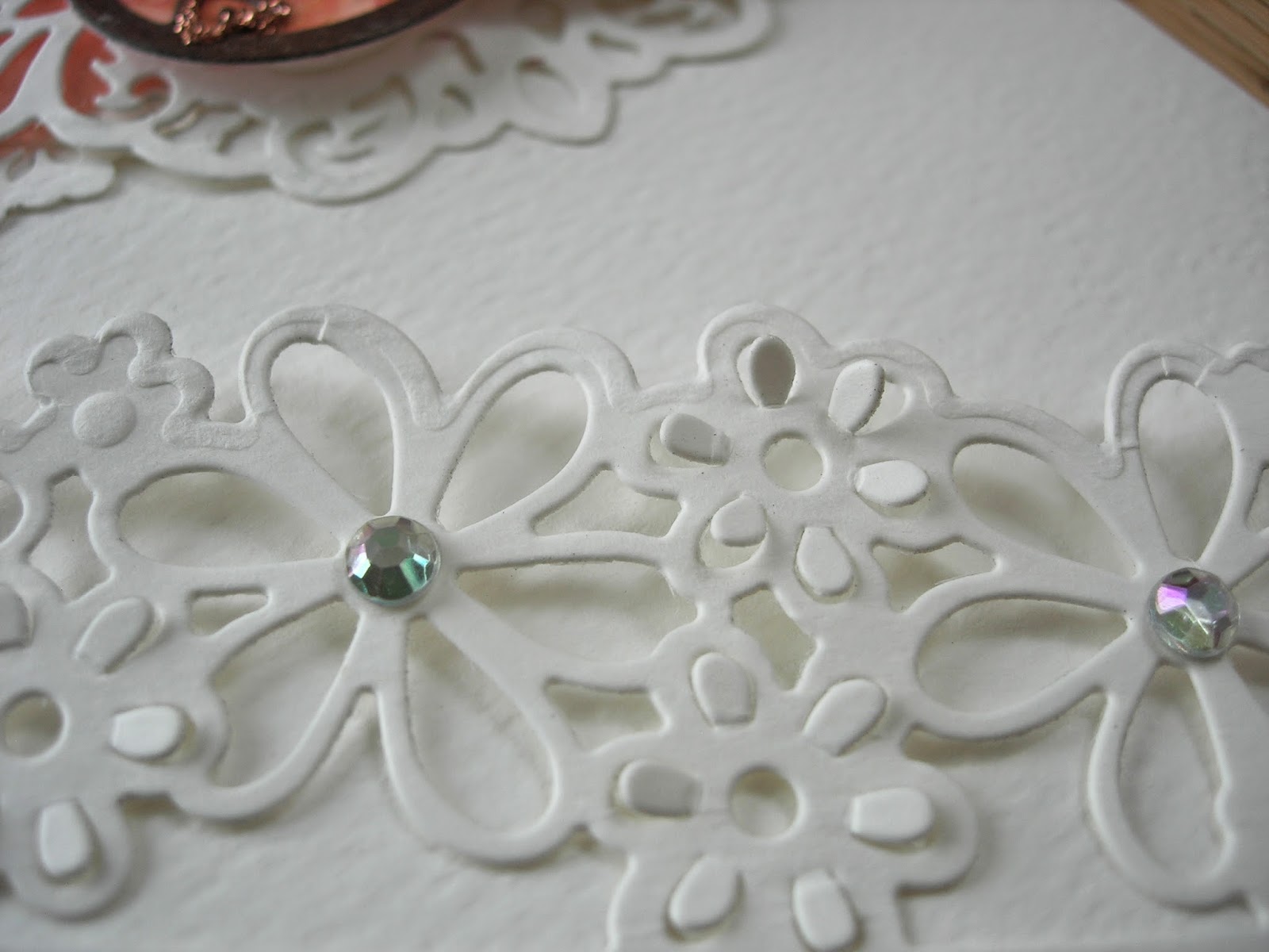 A Passion For Cards: Ivory Felt embossed card offer at Papermill