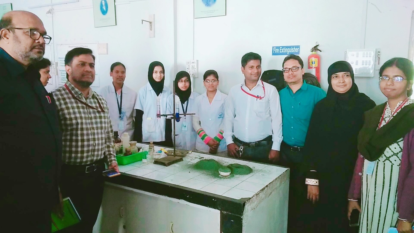 CHEMISTRY @ ABEDA INAMDAR SENIOR COLLEGE, PUNE: 2018