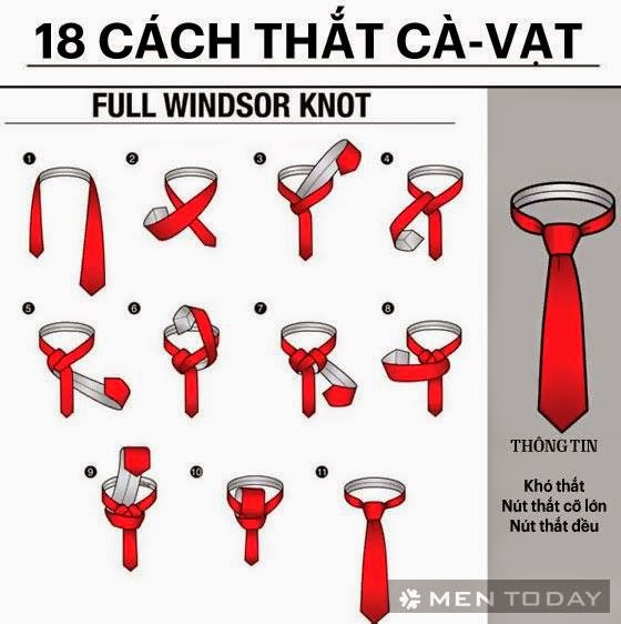 18 cách thắt caravat cho phái mạnh | Adaocuoi.com.vn