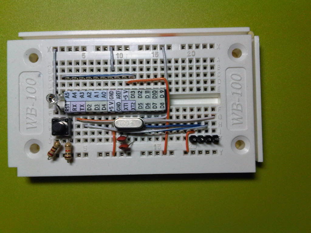 Experimentos Con Arduino Arduino En Protoboard