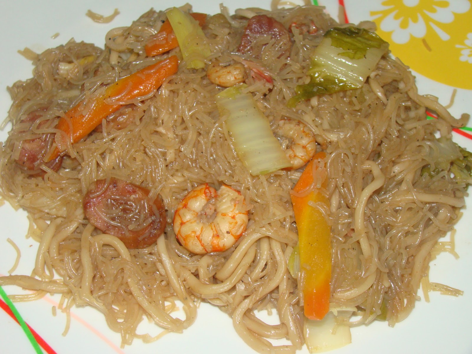 Ariel's Easy Food Recipe: Pancit Miki Bihon