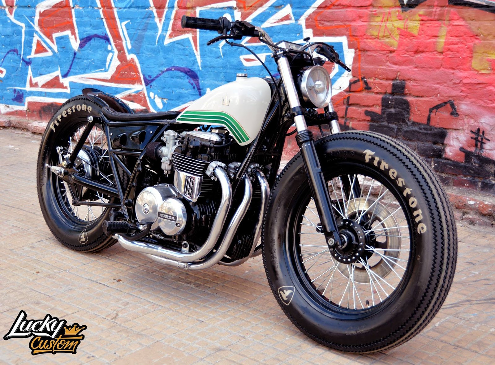 BUBBLE VISOR: Lucky Custom - CB650