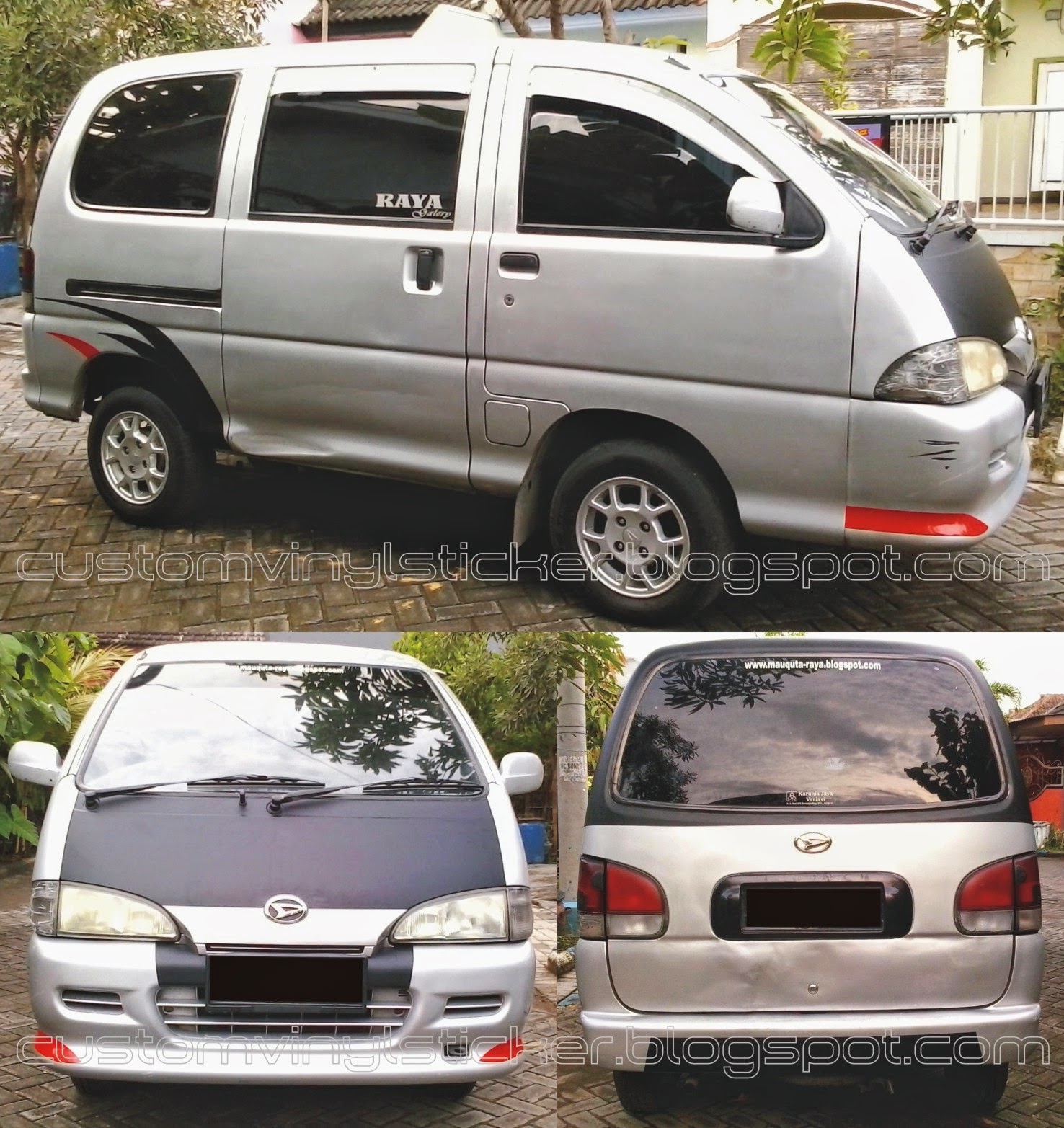 STICKRENZ: Daihatsu Espass Silver - Wrapp & Strip Car Branding