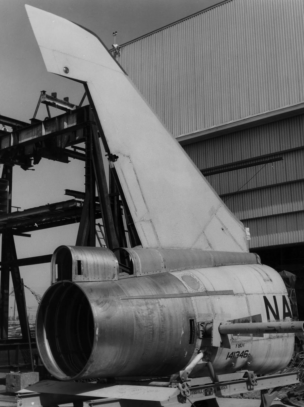 U.S. Navy Aircraft History: F8U-3 Auxiliary Rocket Engine