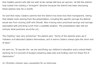 Hoboken Curriculum Project: Calabro Elementary School Becomes Highest ...