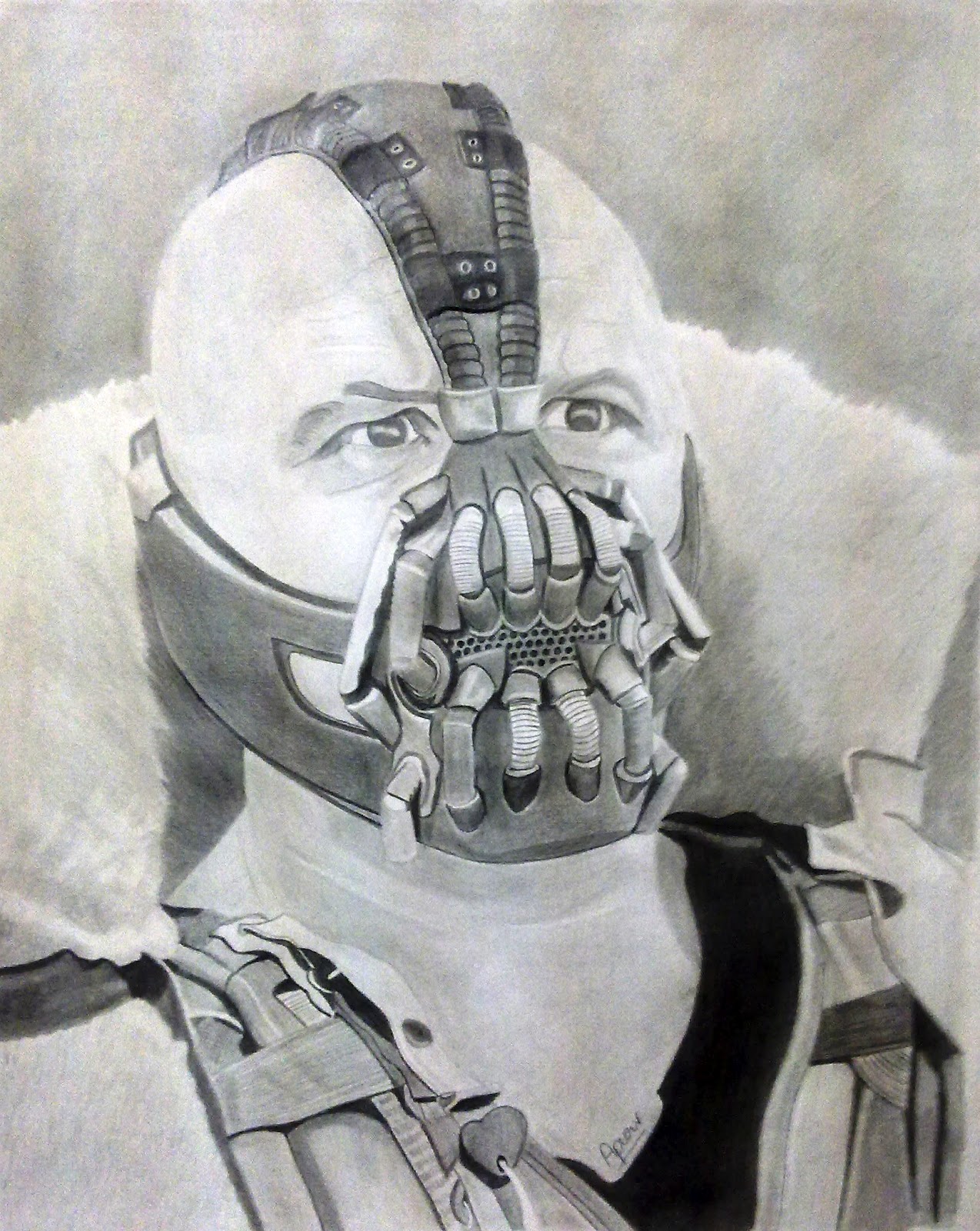 My Sketch World: BANE (The Dark Knight Rises)