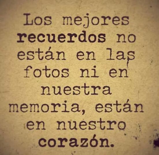 RECORDAR ES VOLVER A VIVIR¡¡¡