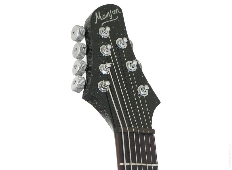 MUSE : Manson Black 7 String - Guitar Made for Matthew Bellamy