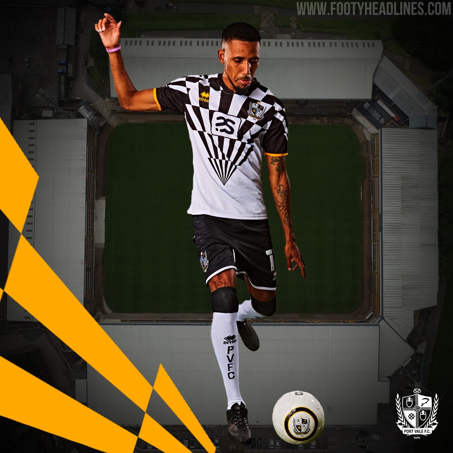 Stunning Port Vale 20-21 Home & Goalkeeper Kits Released - Design Input ...