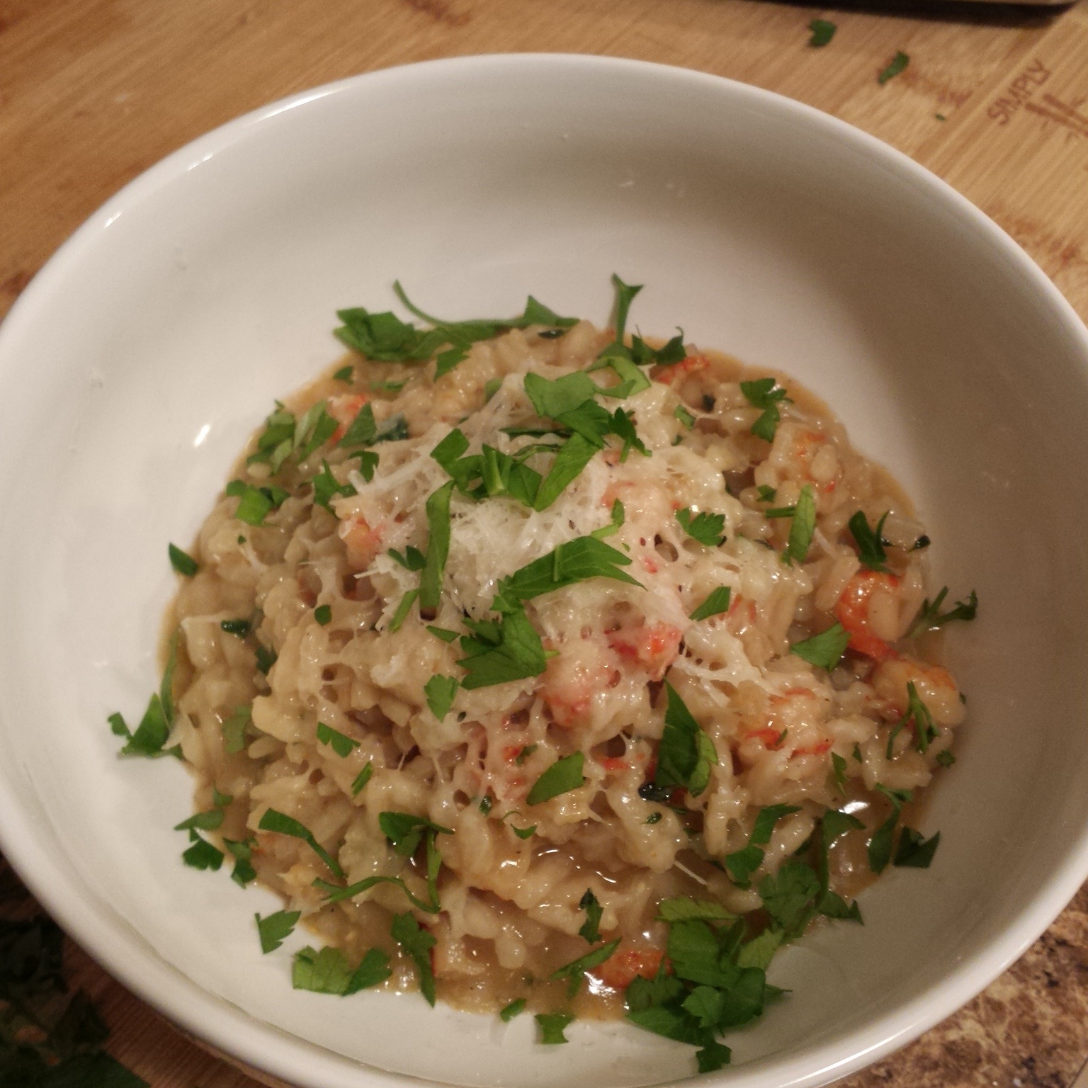 You have to cook it right: Crayfish Risotto