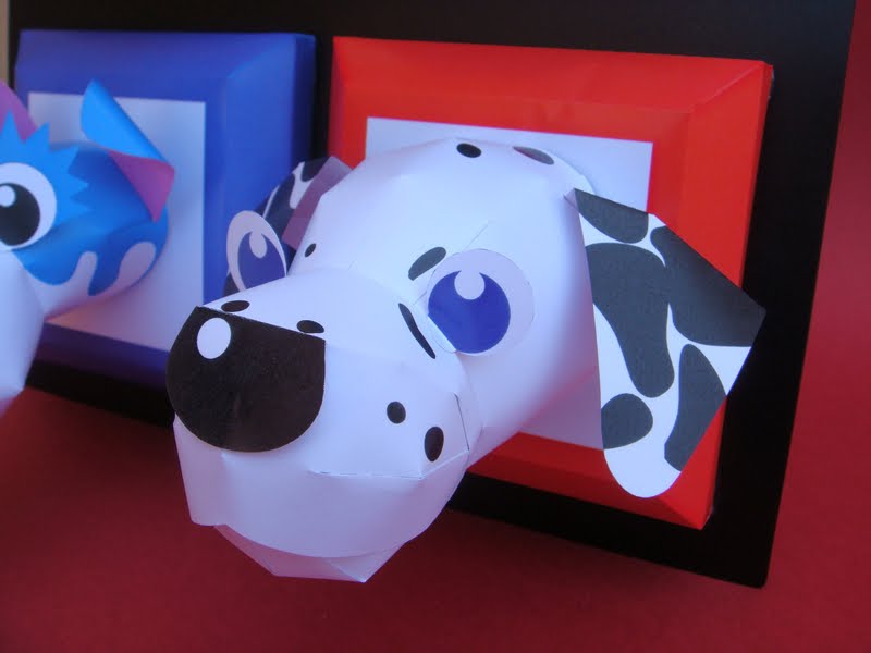 Atochero Papercrafts: Pinoart Papercraft Smile Dogs Little