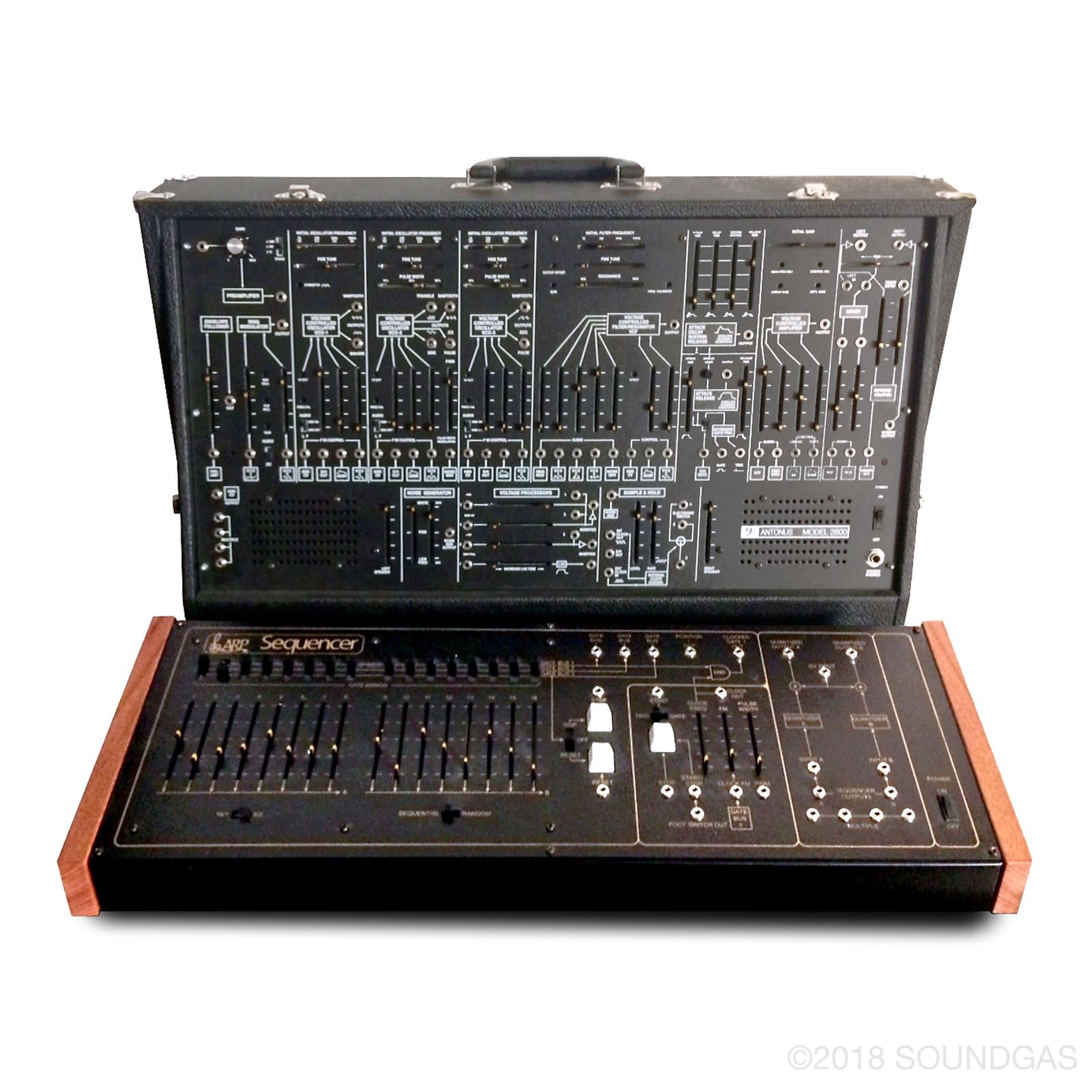 MATRIXSYNTH: Antonus 2600 (ARP 2600 clone) plus ARP Sequencer