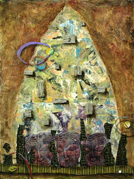 Sandra Duran Wilson-Science and the Princess of Paint: Mixed Media ...