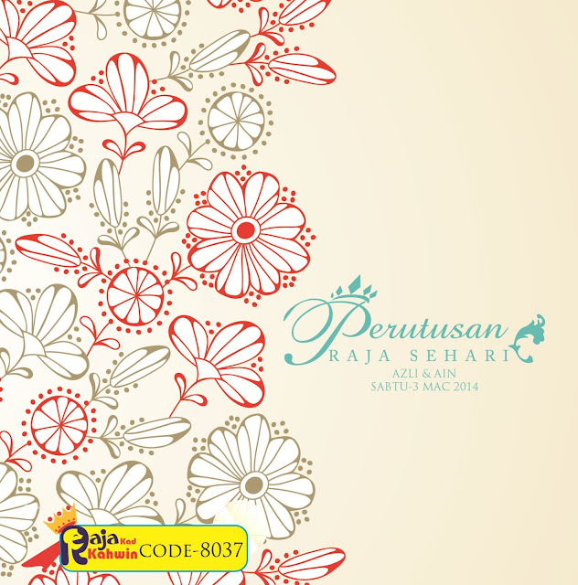 Kad Kahwin Utusan Sehari: DESIGN RAJA