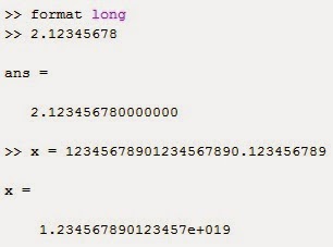Dasar Pemrograman Komputer: Format Keluaran Program Matlab