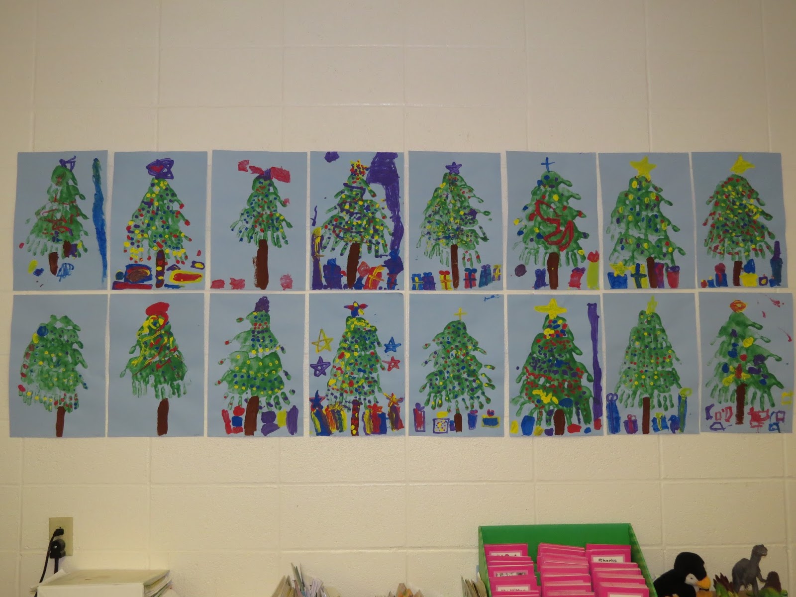 Kindergarten Rocks!: December Art
