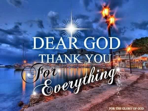 Love For His People: Thank you Lord. For everything,