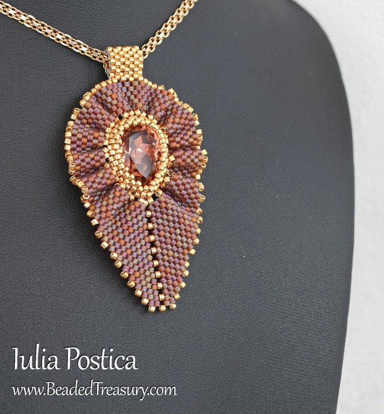 BeadedTreasury's Modern Beadwoven Jewelry Tutorials / The Beading Gem